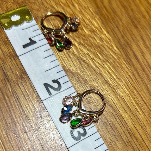 Jewelry | 325 Dangle Hoop Earrings | Poshmark